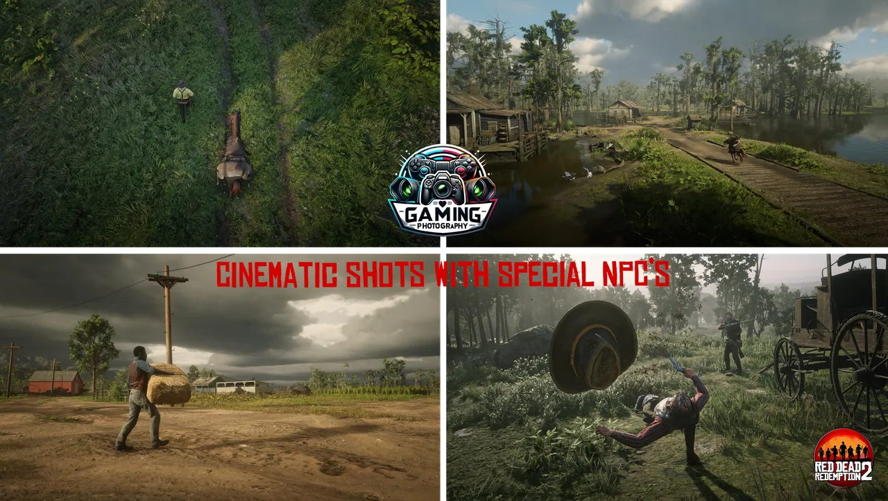 Cinematic Shots with Special NPC's.