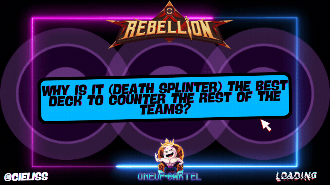 Why is it (Death Splinter) the best deck to counter the rest of the...