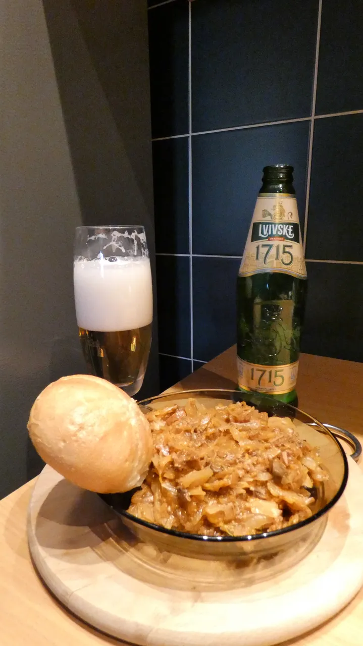 Ukrainian beer "Lvivske 1715" and Polish "bigos" - is it an explosi...