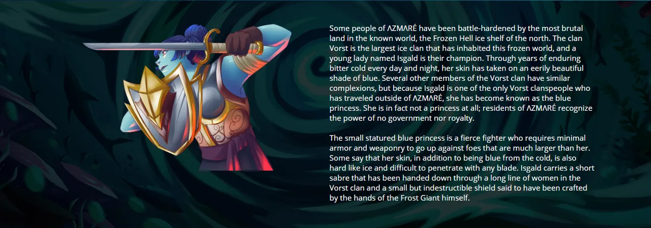 ISGALD VORST A COMMON GLADIUS MONSTER WITH OPPORUNITY TO LEVEL 5