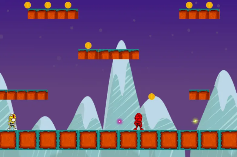 Blaster X game project, Devlog #6 - Adding action to the scene