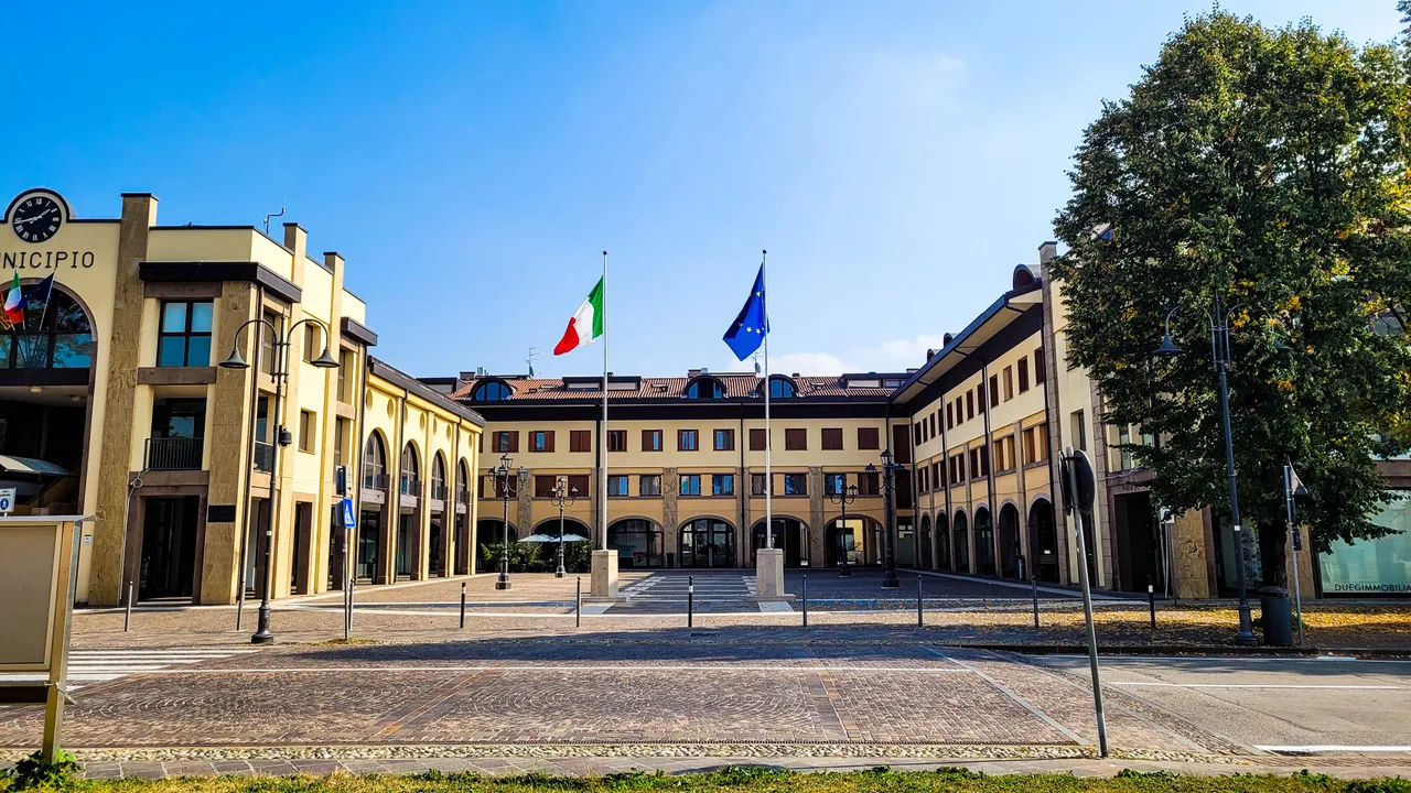 I unexpectedly landed in the Italian town of Quarto d'Altino