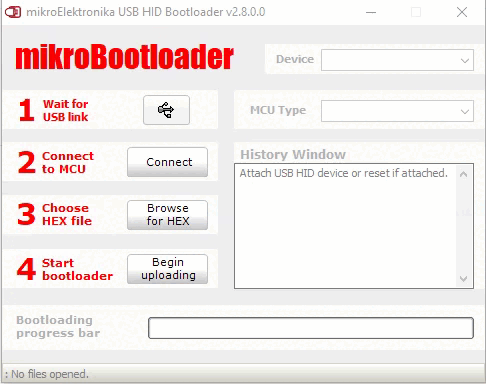 Bootloader on PIC Microcontrollers EN/ES