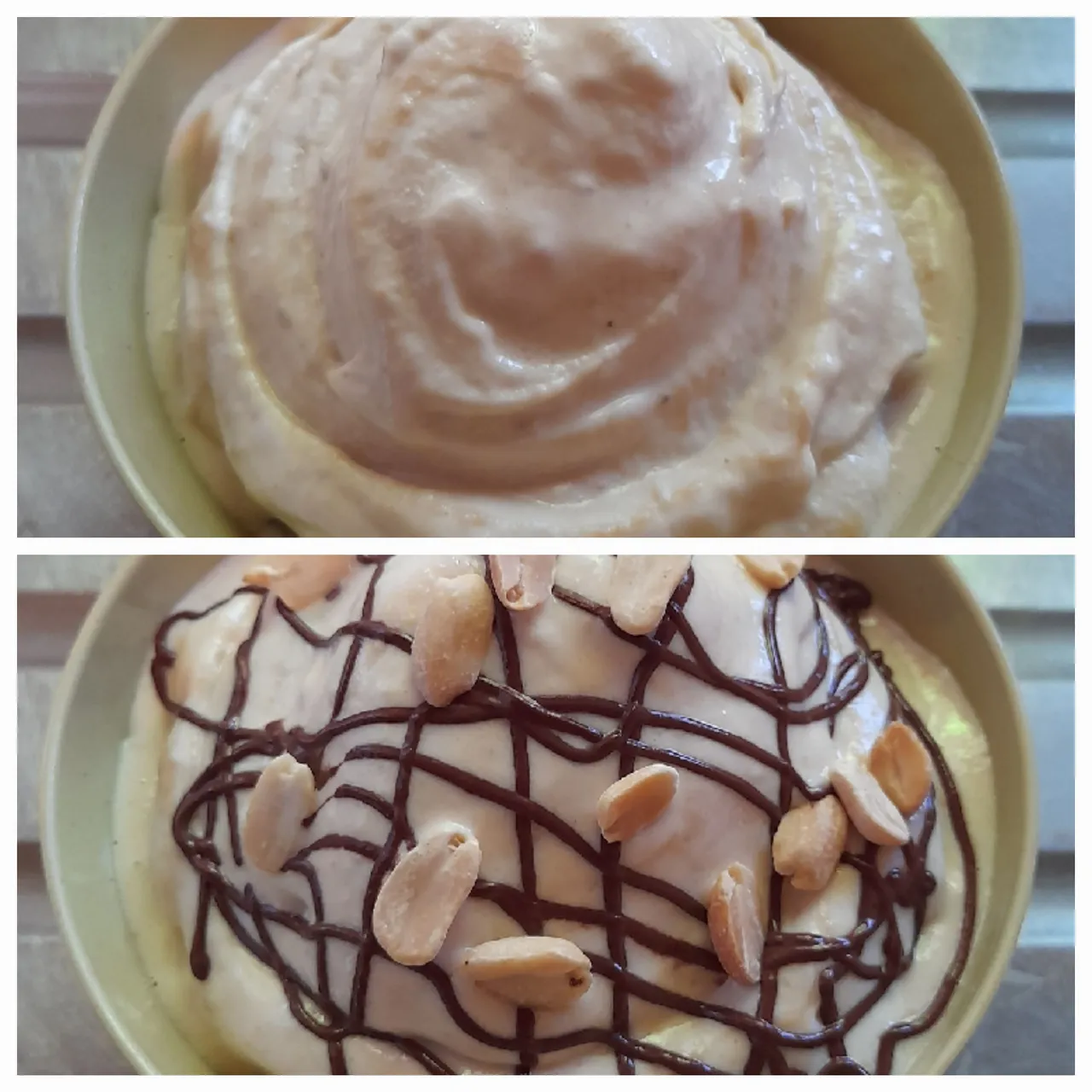 [ESP-ENG] Delicioso y refrescante Helado de Cambur y Mantequilla de...