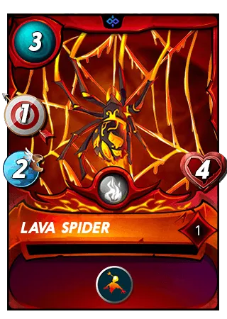 Splinterlands Weekly Challenge - Lava Spider