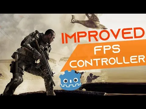 Godot shooter coming along, vehicle and player controller inside.