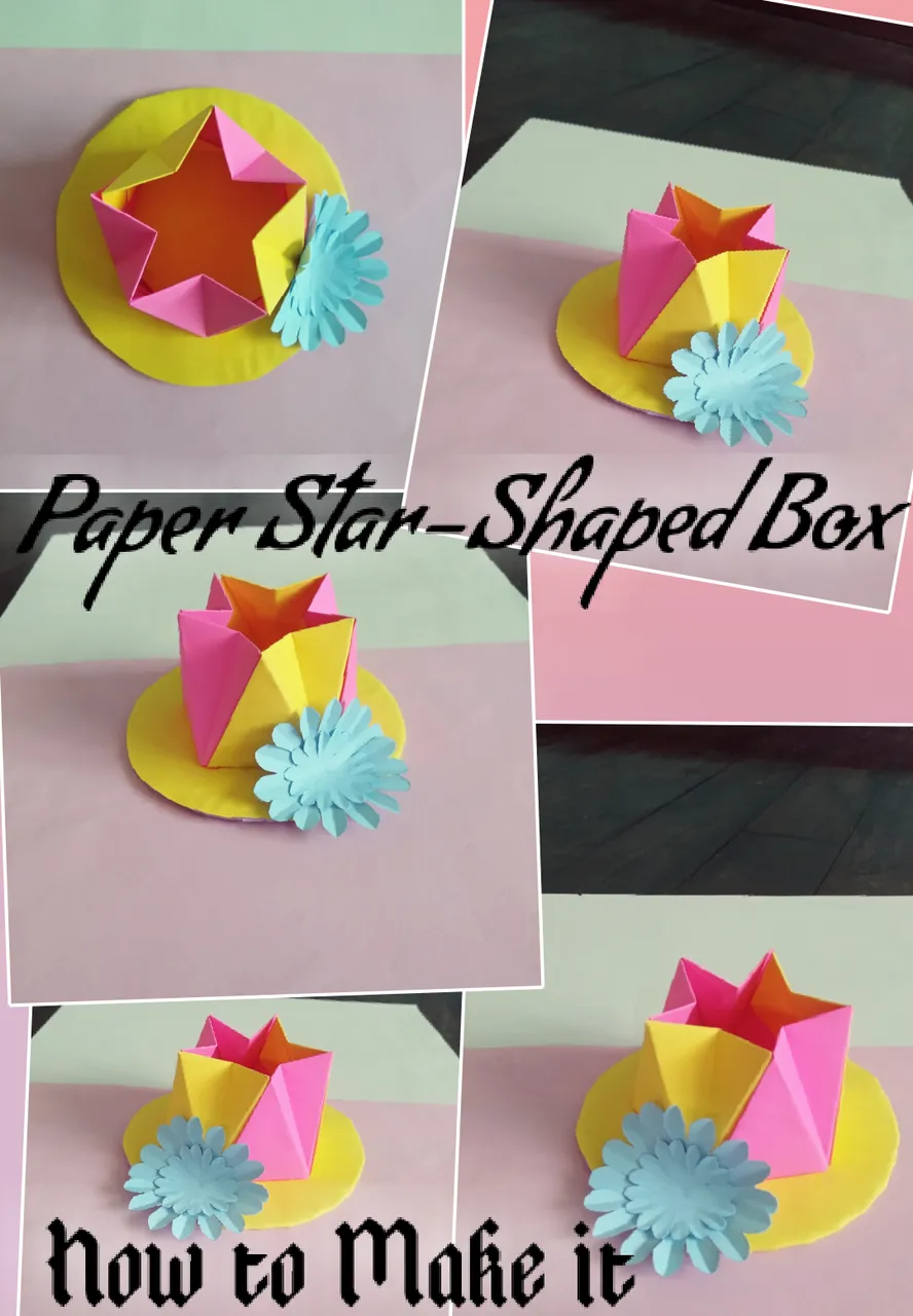 How to Make Paper Star-Shaped Box