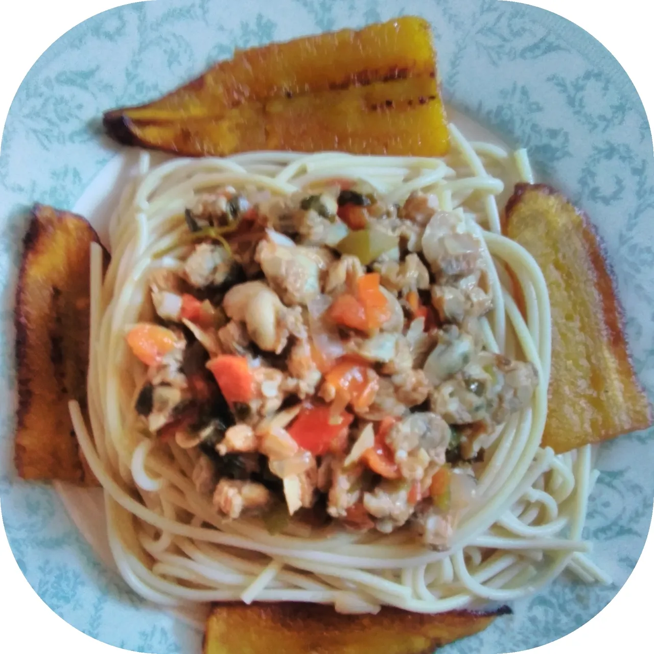 [Esp-Eng] Guacuco fresco guisado. / Fresh guacuco stew.