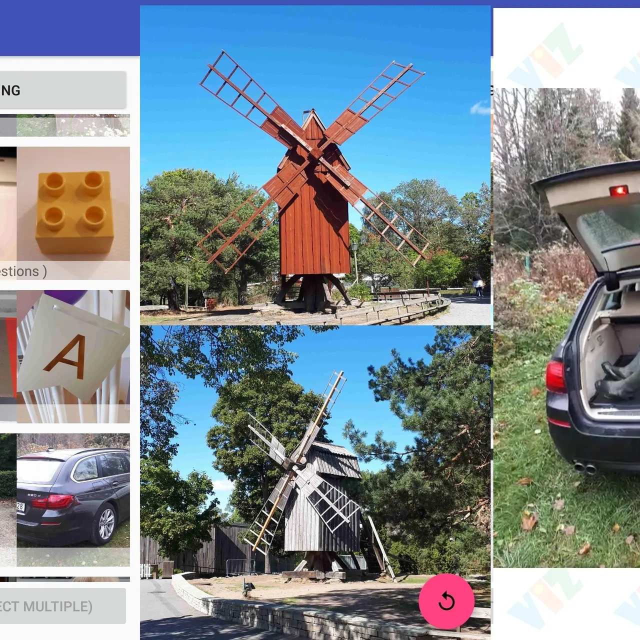 Viz Kids - Where parents can record their own questions for kids