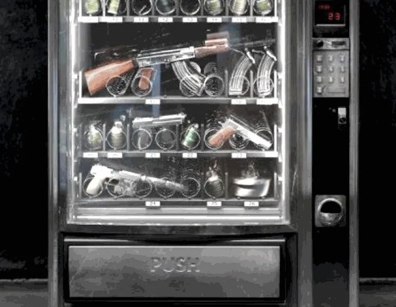 Assault Weapons From Vending Machines