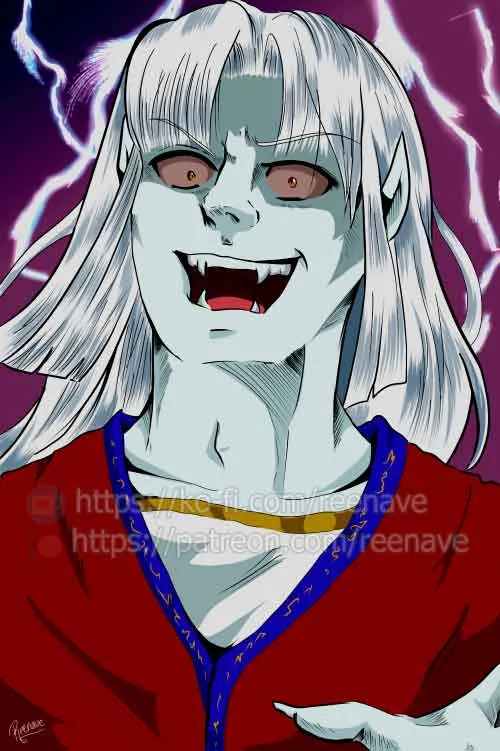 (ENG/ESP) Illustration “Agramon, the demon of fear” – Angel Guardia...