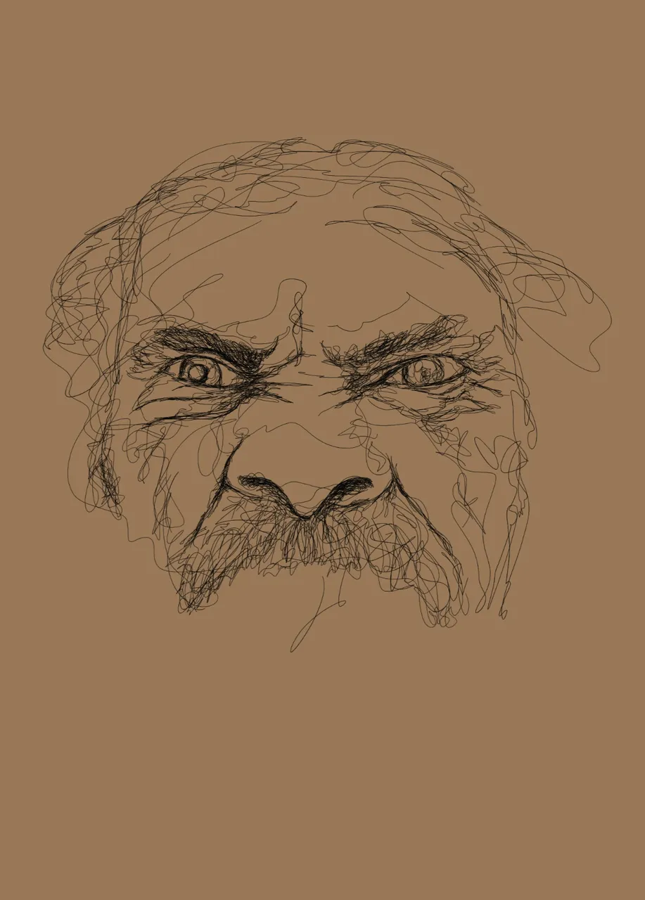 Angry Don Ramon - New Scribble Drawing