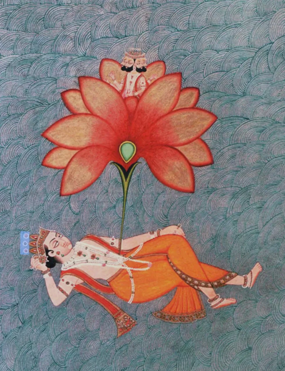 Vishnu, destroyer of evil