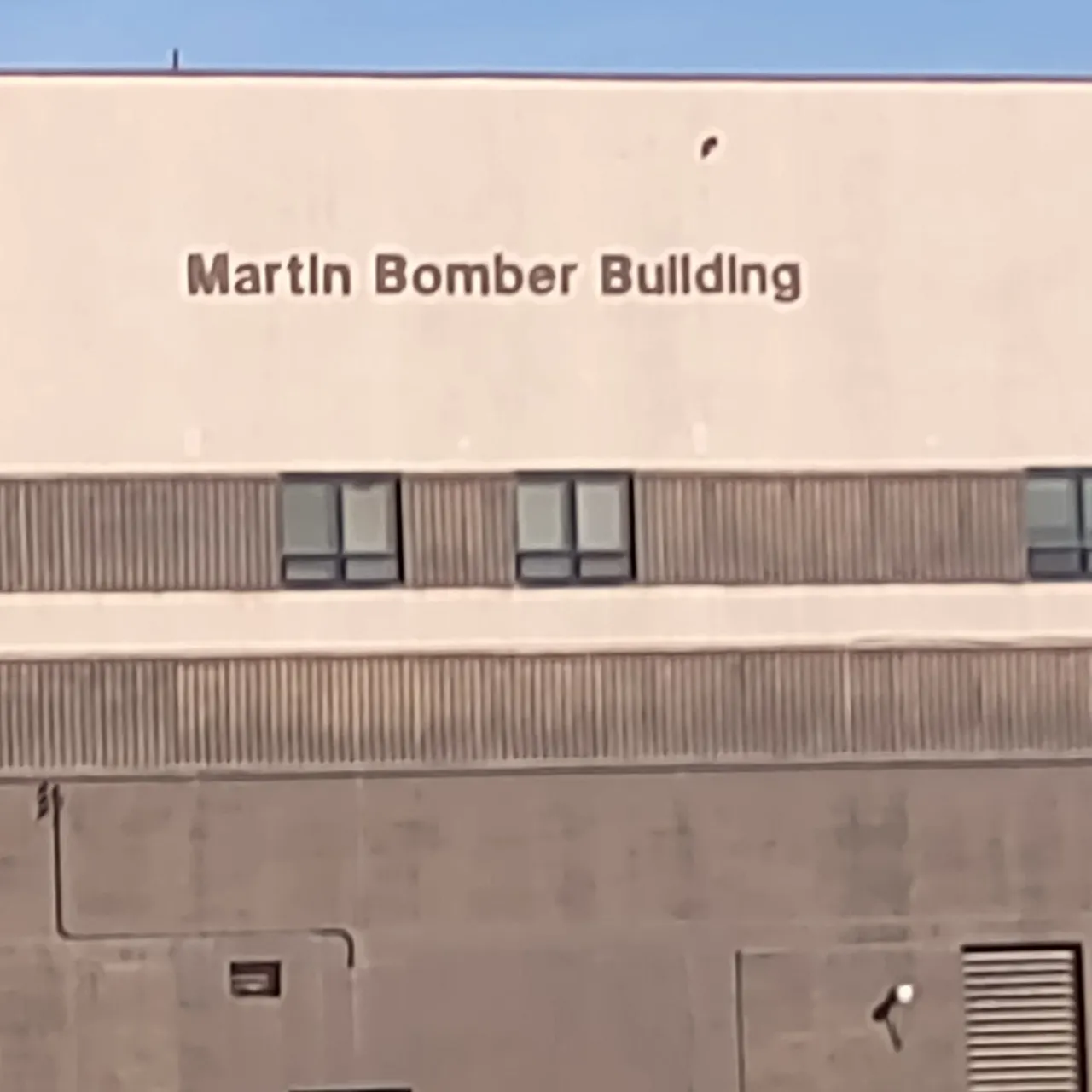 Exploring the Martin Bomber Building