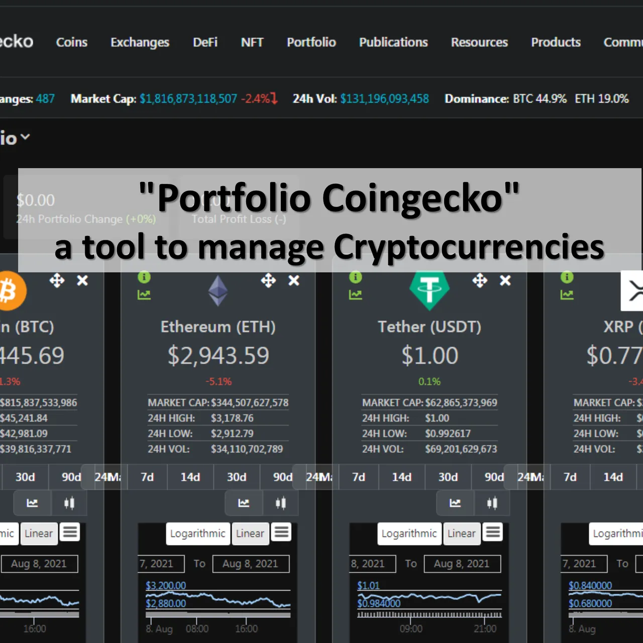 What is Coingecko? Meet "Portfolio Coingecko" a tool to manage cryp...