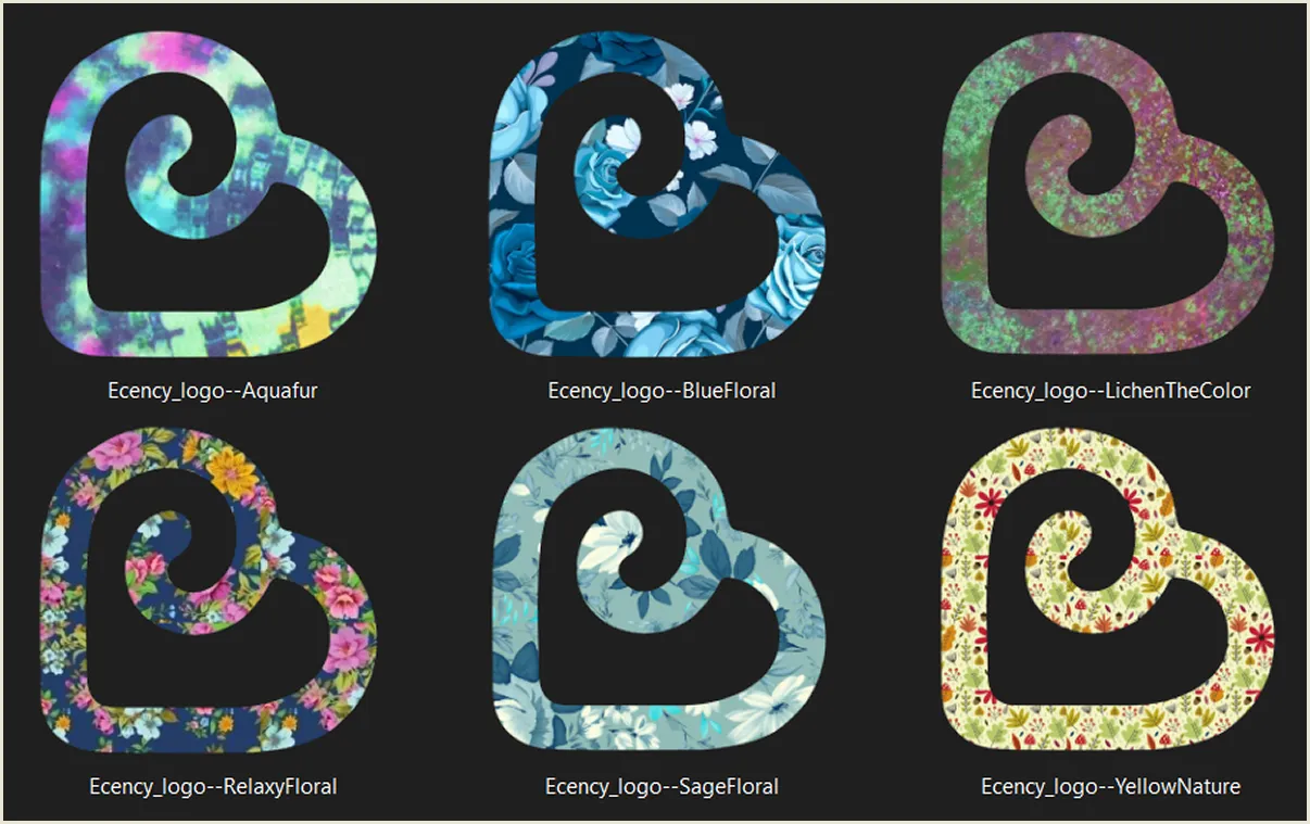 Ecency Logos - Floral Themes