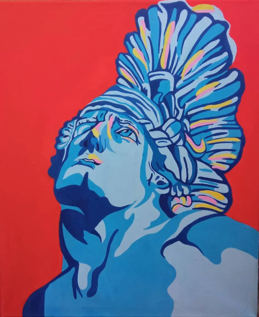 Aquiles, un guerrero en vectores/Achilles, a warrior in vectors