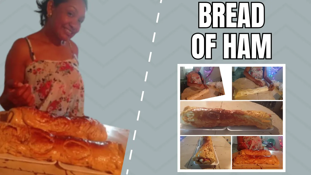 Venezuelan Ham Bread Recipe - Pan de Jamon Receta Venezolana