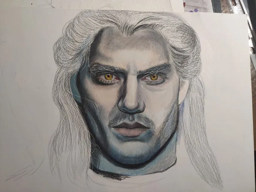My New Work Geralt Of Rivia, The Witcher Series