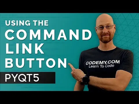 Using The Command Link Button - PyQt5 GUI Thursdays #16