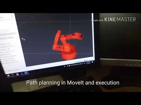 ROS Robotic arm with MoveIt for motion planning