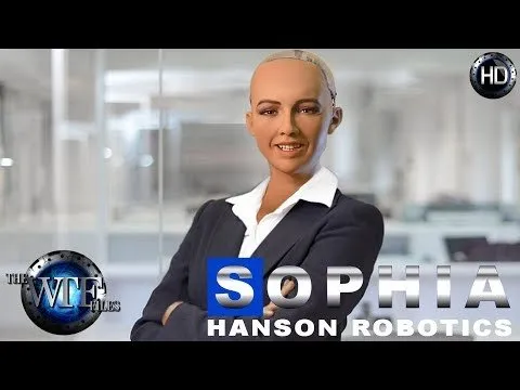 Futuristic Humanoid Robot - Sophia