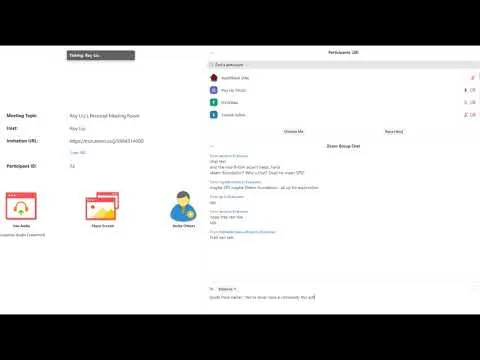 Witnesses meeting with Tron Representative Roy Liu (Full Recording ...