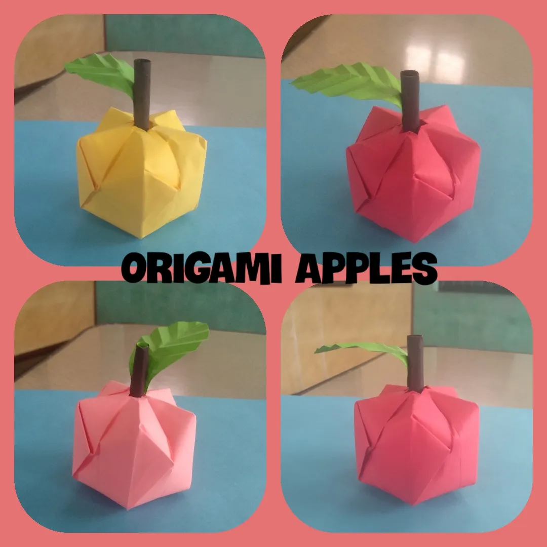 How to Make Origami Apples