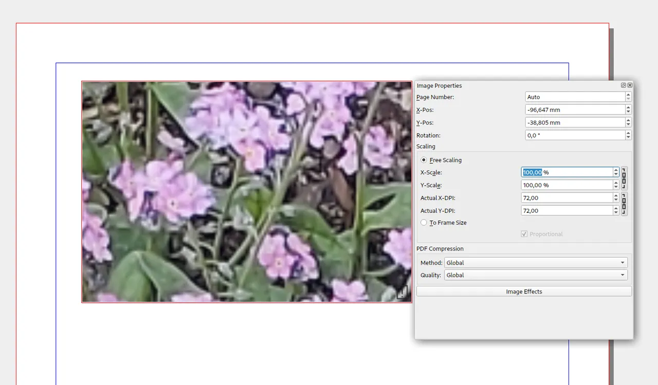 Scribus tutorial [part 2] - insert images (image frames)
