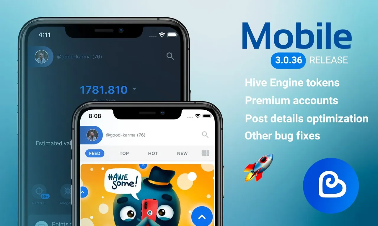 Mobile - Engine tokens, Premium accounts and more