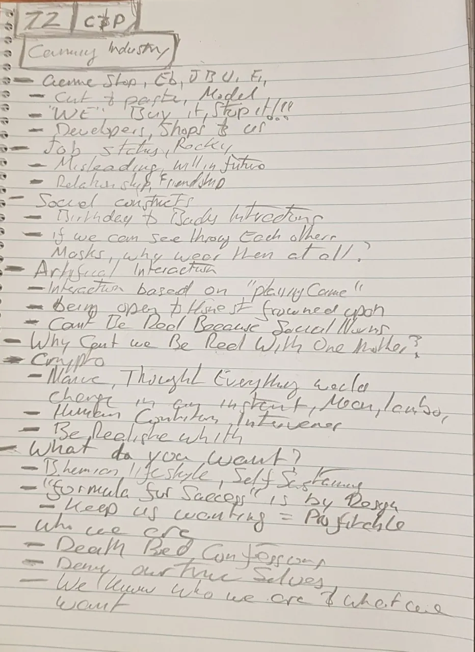 Why can't we be real with one another? - Copious Thoughts - Fr...