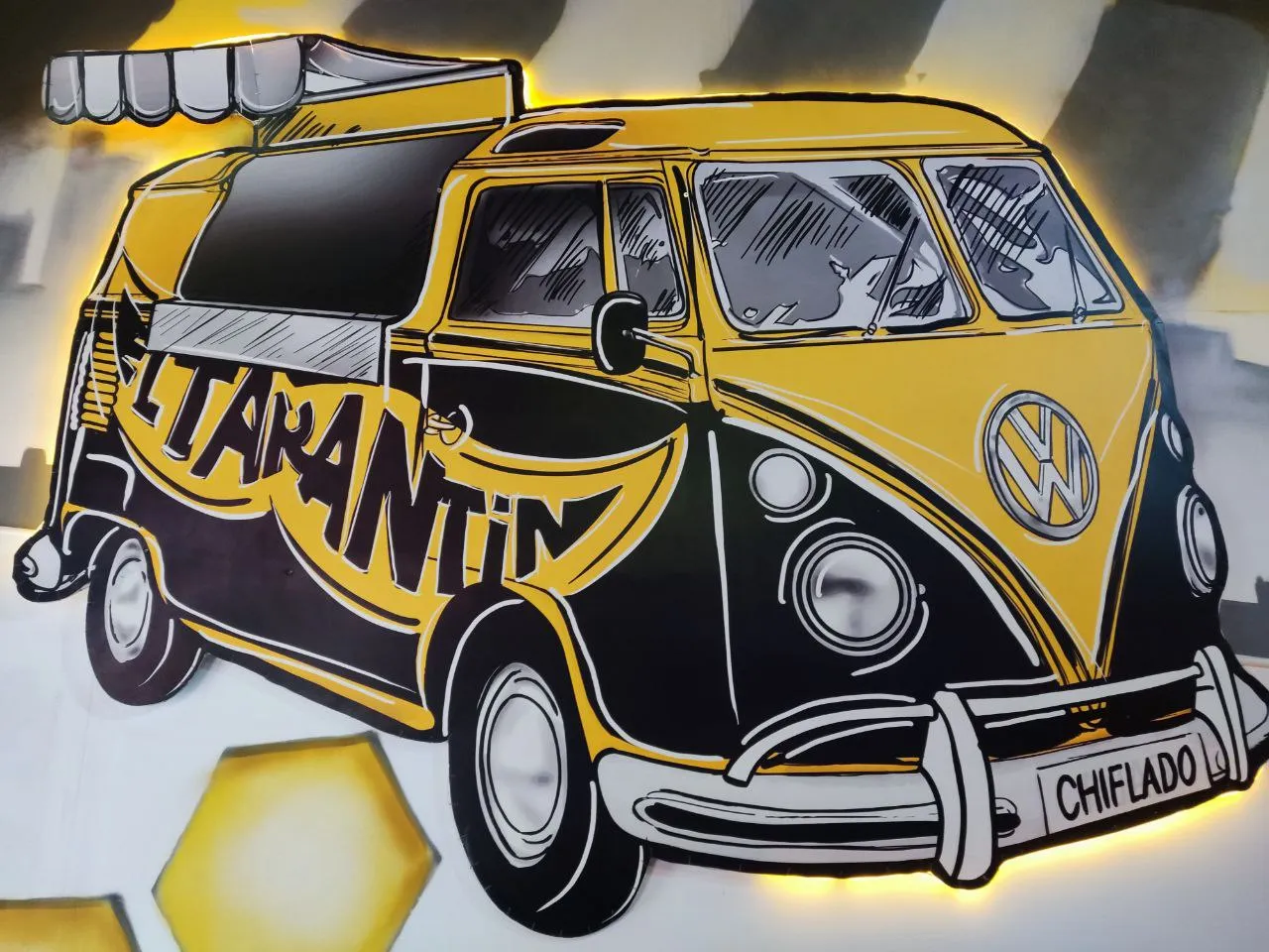 Hamburger, El Tarantin Chiflado food review [ENG/ESP]