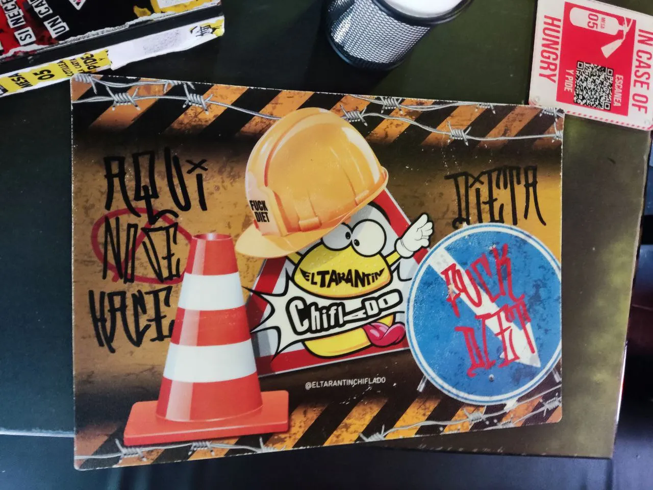 Hamburger, El Tarantin Chiflado food review [ENG/ESP]