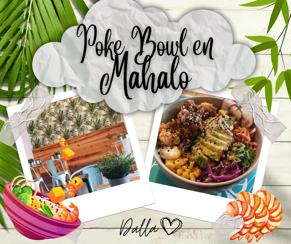 Probando un Poke Bowl en Mahalo [ESP-ENG]