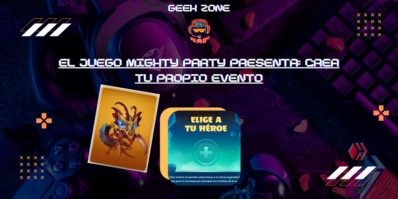 El juego Mighty Party presenta: Crea tu propio evento [Esp-Eng]