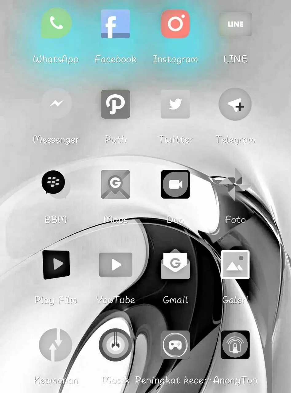 Beberapa sosial media yang banyak di gunakan