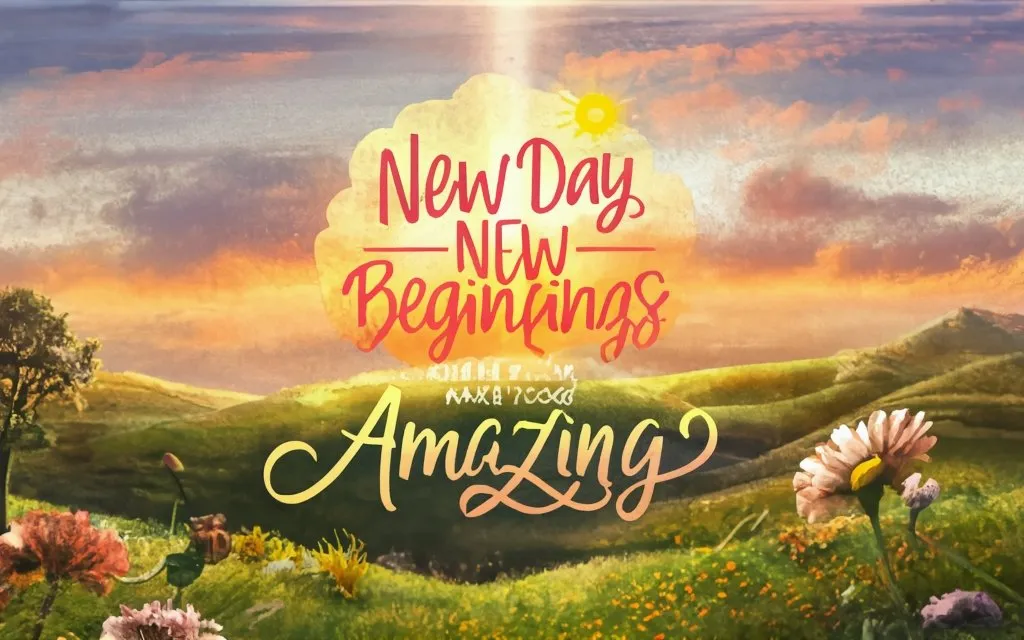 Motivational Mondays : New Day, New Beginnings