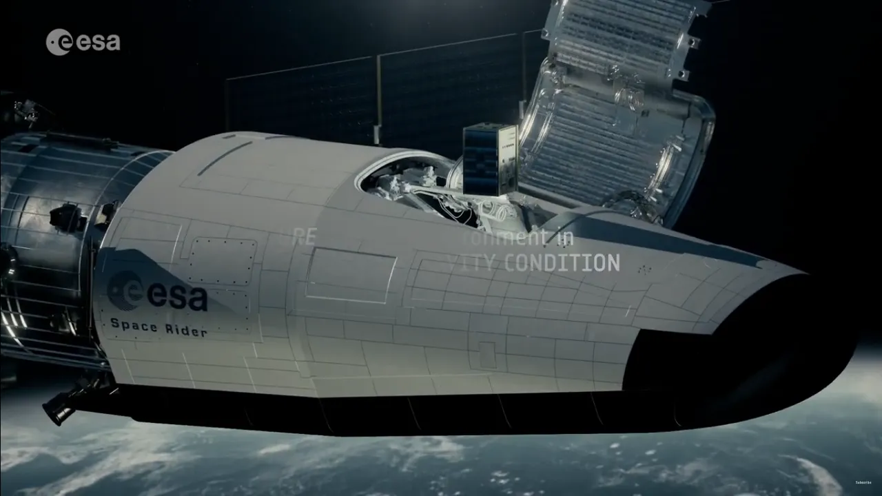 ESA's space laboratory.