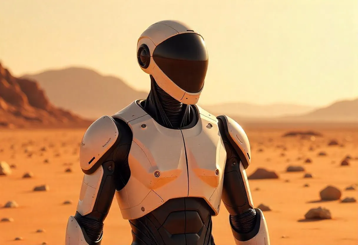The first humanoids on Mars will be Tesla's Optimus.
