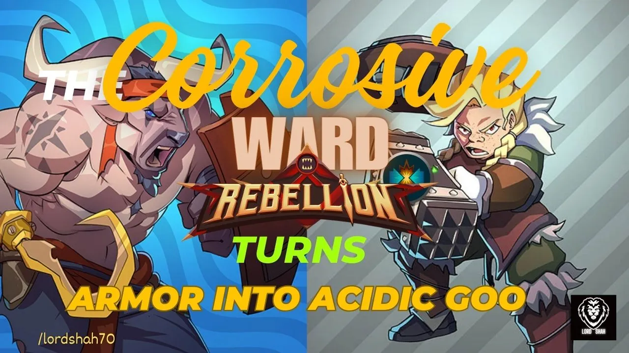 Corrosive Ward - Turns Armor into Acidic Goo