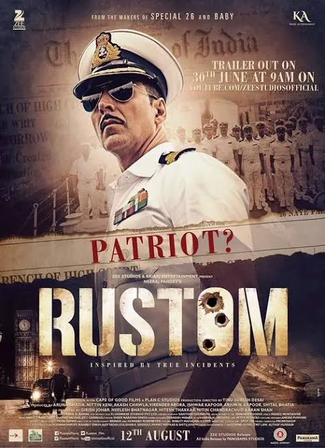 Rustom; Movie review